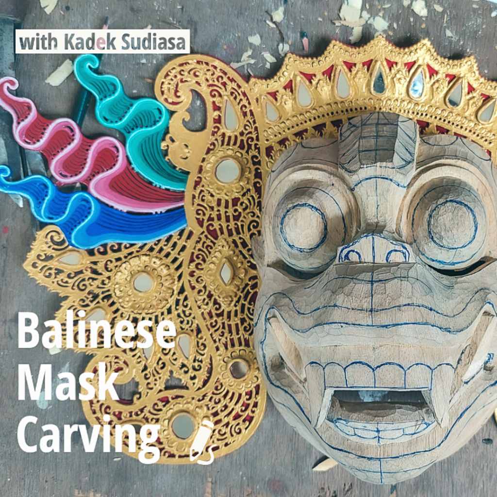 Balinese Mask Carving - Sawidji Gallery